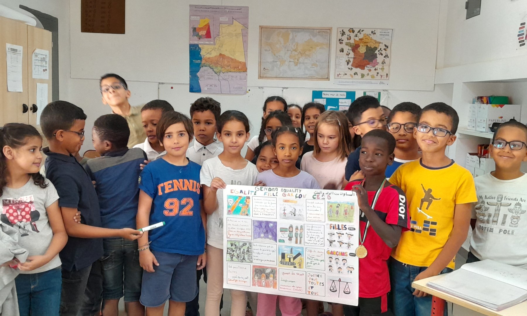 Projet : Egalité Fille – Garçon / Classe de CE2 D